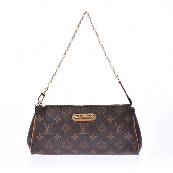 Louis Vuitton | Bags | Louis Vuitton Monogram Eva Bag Brown Canvas ...